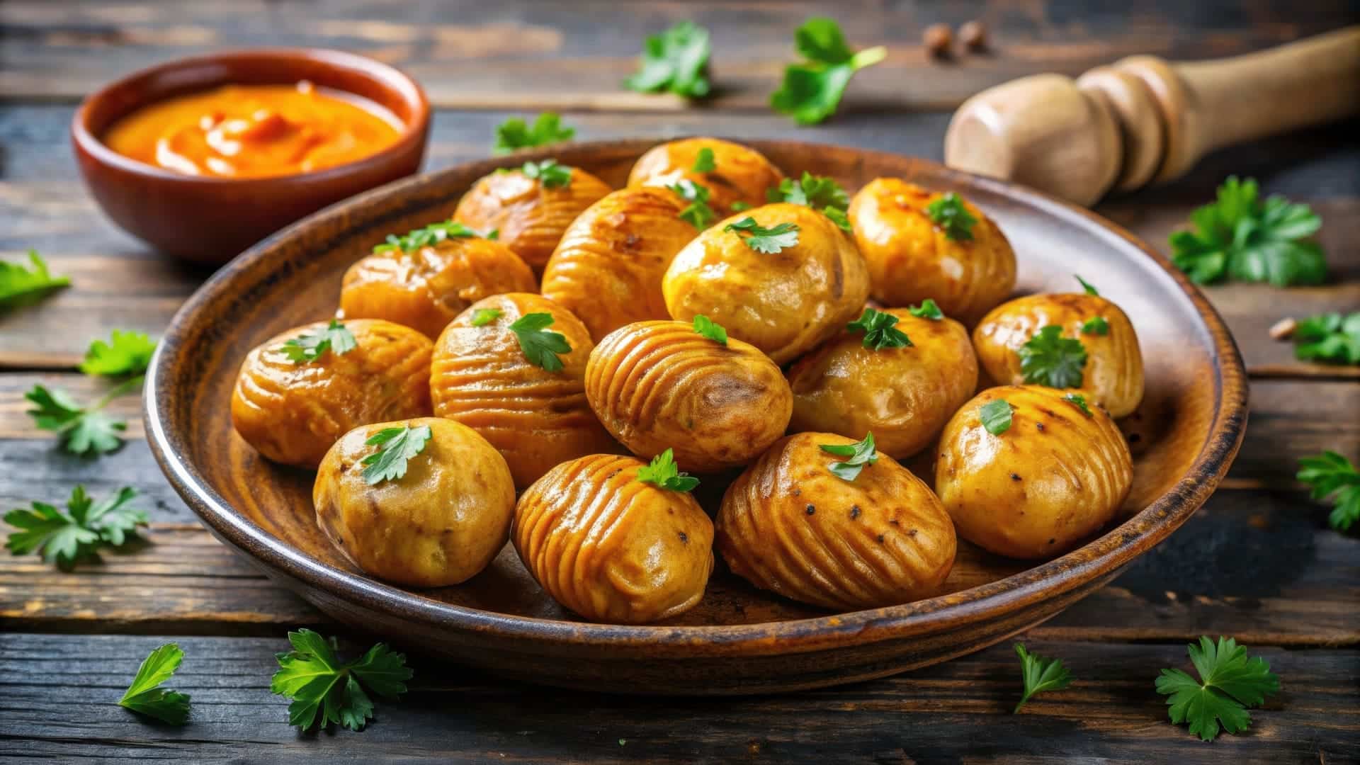 Receta de papas arrugadas con mojo picón - Picón Madrid